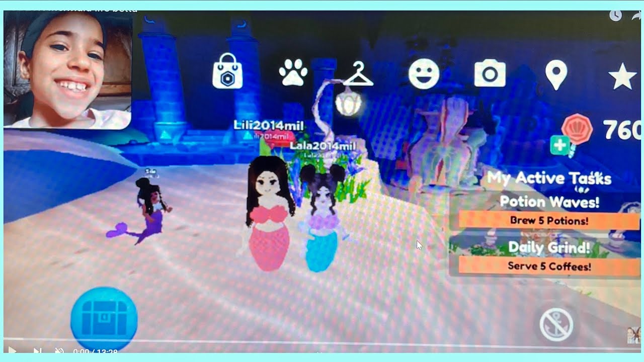 ROBLOX Mermaid life betta - YouTube