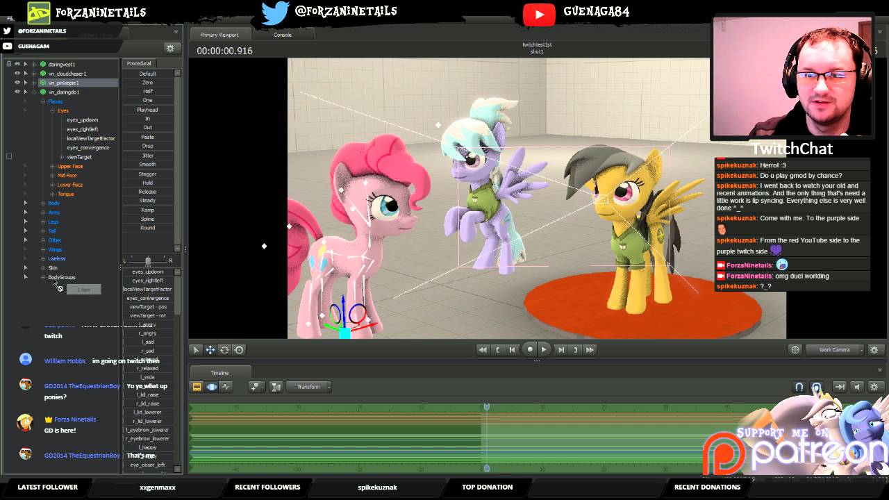 SFM MLP Live Tutorial - Locking Eyes - YouTube