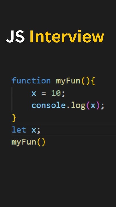 Guess Output Javascript Interview Question Shorts Interview Youtube