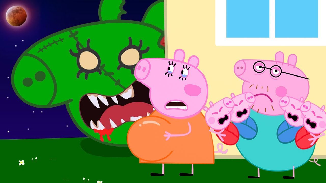 Peppa Zombie Apocalypse, Nightmare Zombie VS Peppa Pig Family | Peppa Pig Funny Animation - YouTube