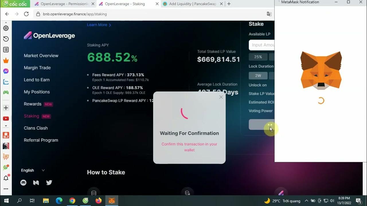 Earn More With OpenLeverage: Staking - YouTube