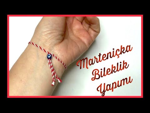 Marteniçka nedir? #marteniçka#martanine#babamarta#martenitsa