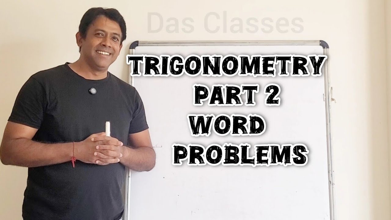 Maths Made Easy|Trigonometry word problems in easy way|how to solve ...
