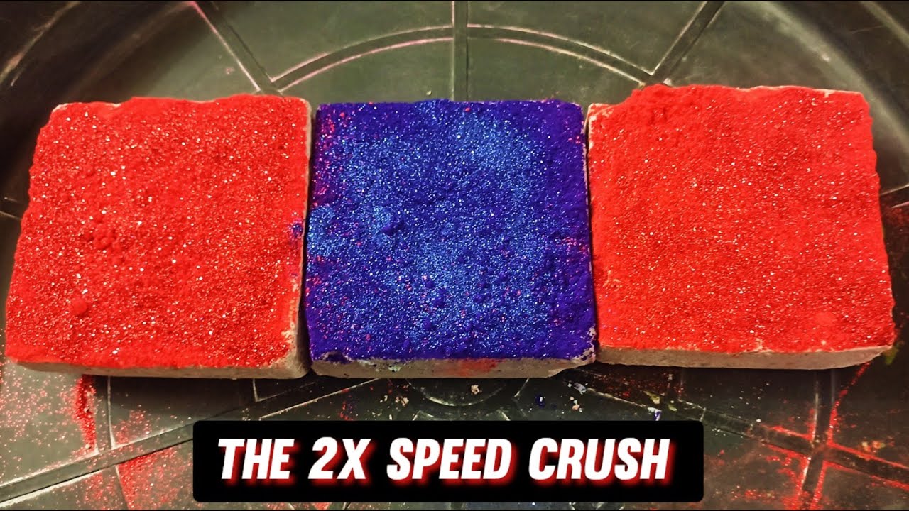 ** THE 2X SPEED CRUSH ** Homemade Gymchalk Blocks Topped with Red ...