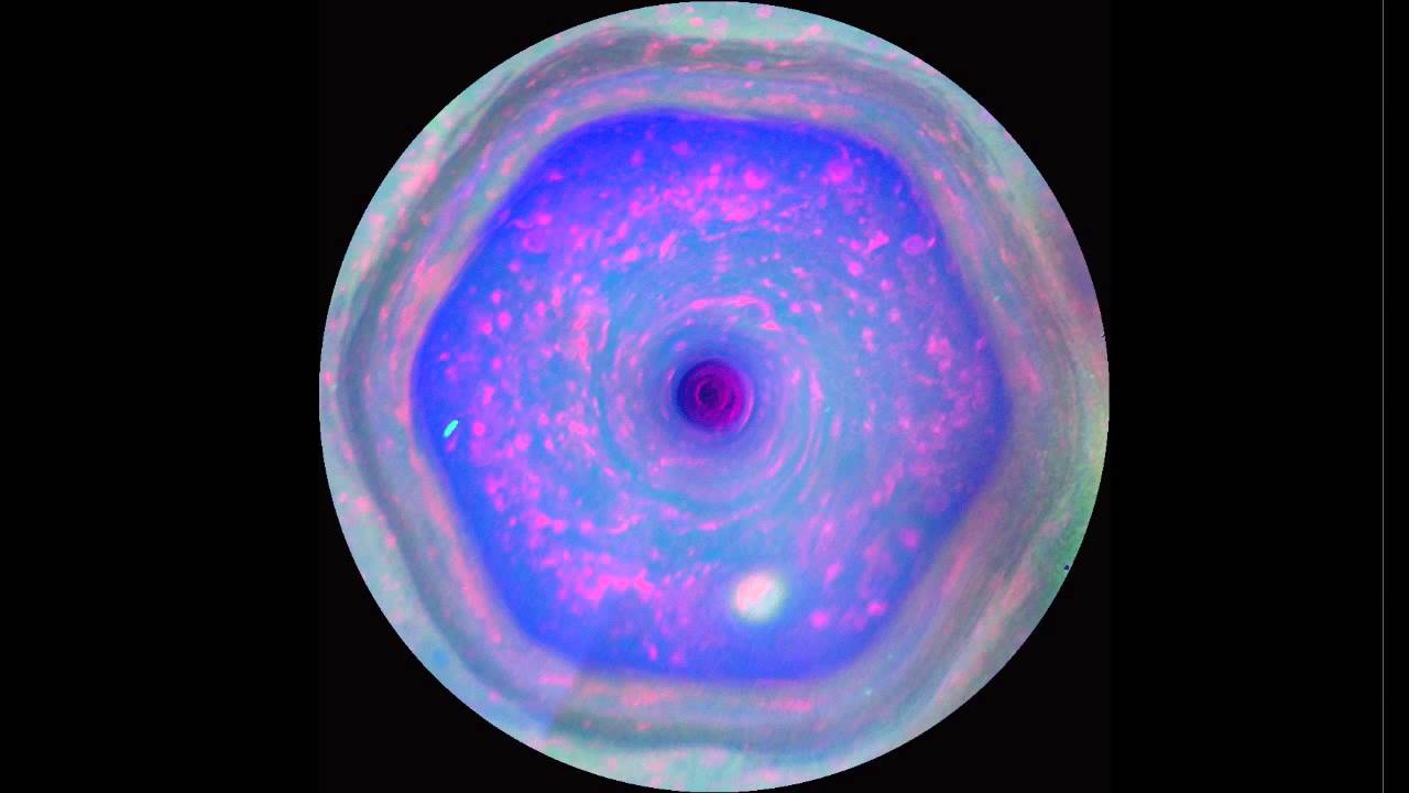Saturn's Hexagon - Cassini Capturs Jet Stream In Action | Video - YouTube