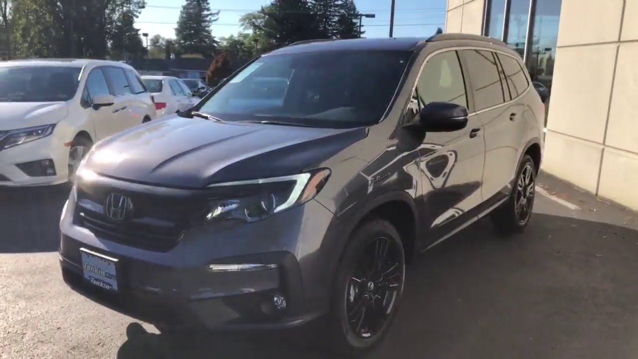 2021 Pilot AWD SE Modern Steel Metallic-Black - YouTube