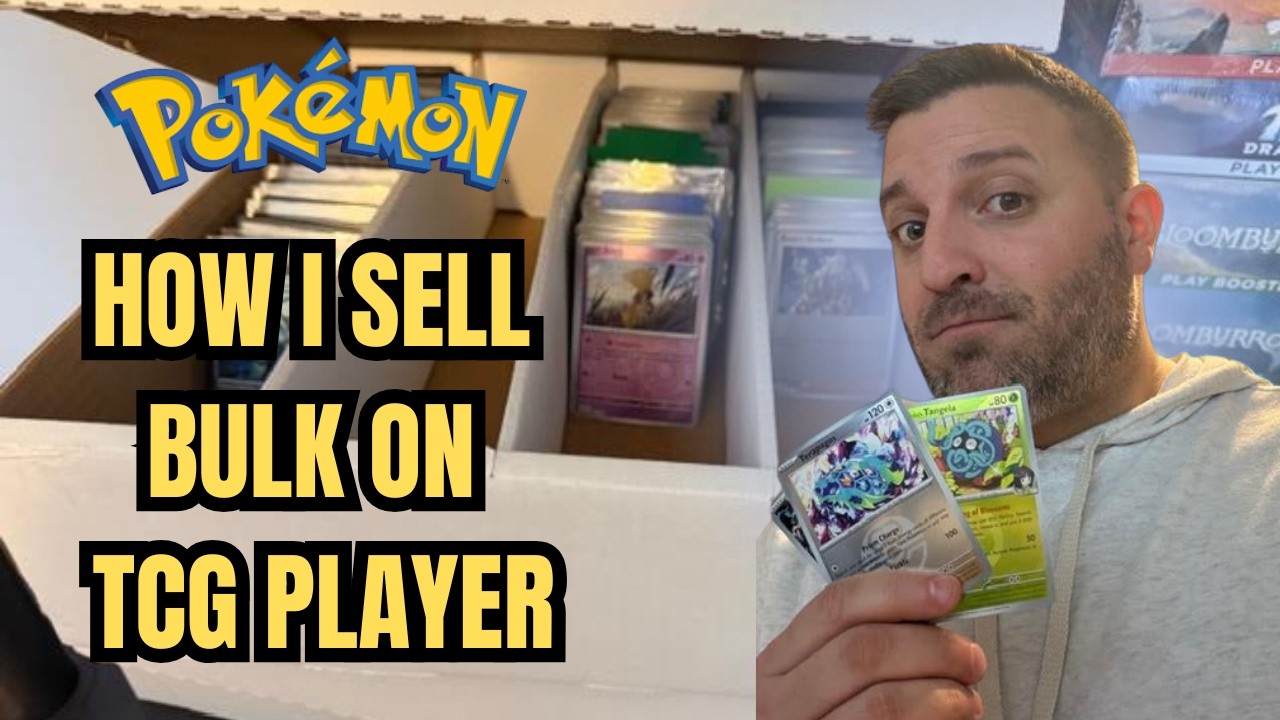 HOW I SELL TCG AND POKEMON BULK - YouTube