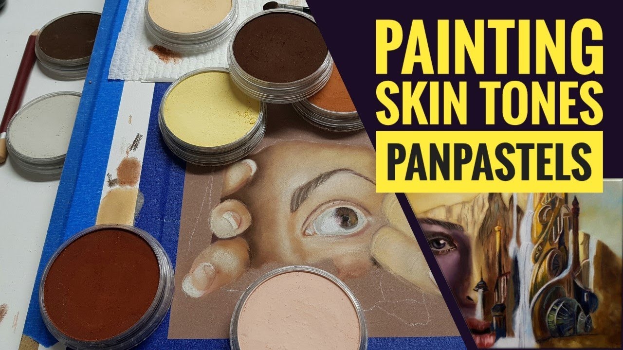 Skin tones with PanPastel Demonstration - YouTube