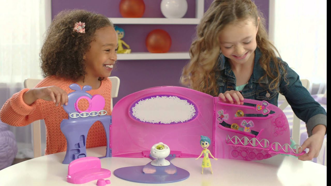 Inside Out Headquarters Playset – From TOMY - YouTube