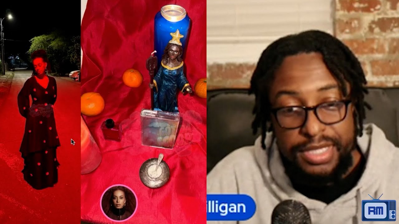 Solange posts her mini altar. - YouTube