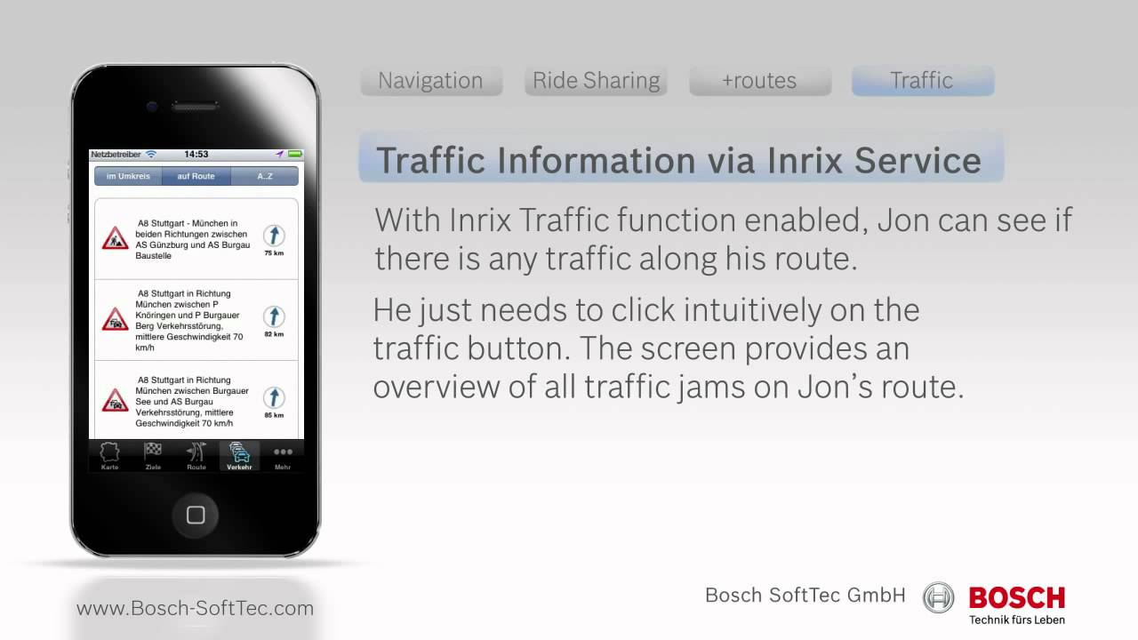 Bosch Navigation App - YouTube