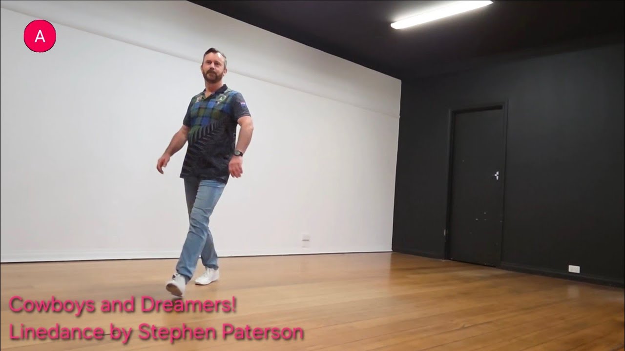 Cowboys and Dreamers! - Linedance by Stephen Paterson - YouTube