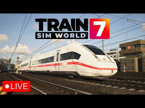 LIVE: TRAIN SIM WORLD 7 - UPDATE-PREVIEW mit ICE4-Fahrplan für SFS Nürnberg-Ingolstadt!