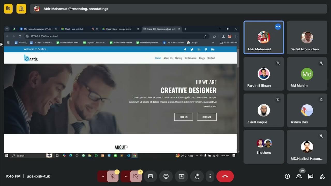 Website Design - Class - 17 - UY LAB ONLINE - (WDAI-2410) - Paid Course Free 2024 - ওয়েবসাইট ...