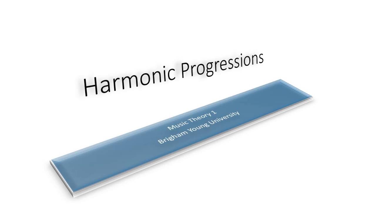 Harmonic Progressions - YouTube