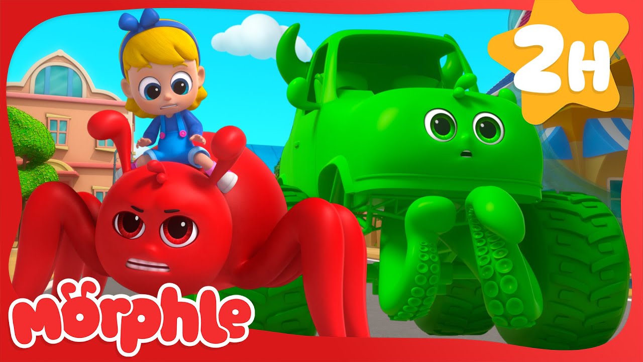 Monster Truck Madness 🛻 | MORPHLE 🔴 | Old MacDonald's Farm | Animal ...