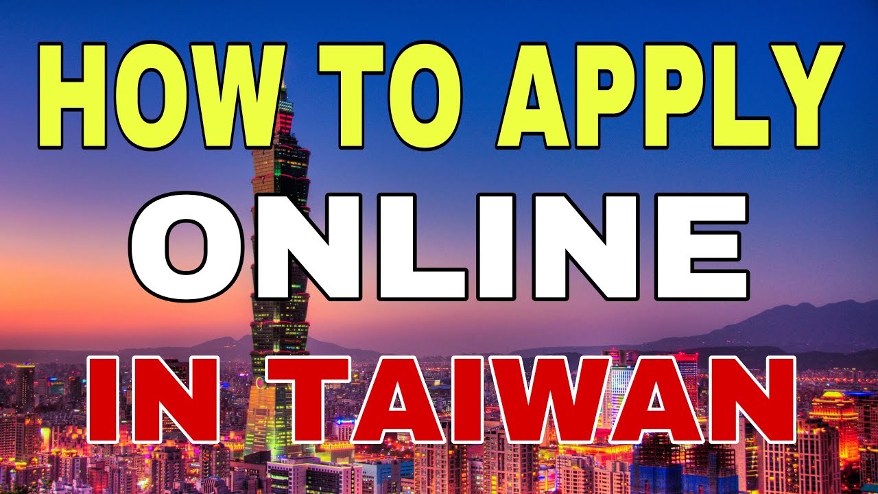 HOW TO APPLY ONLINE IN TAIWAN| HOW TO APPLY IN TAIWAN | FACTORY WORKER ...