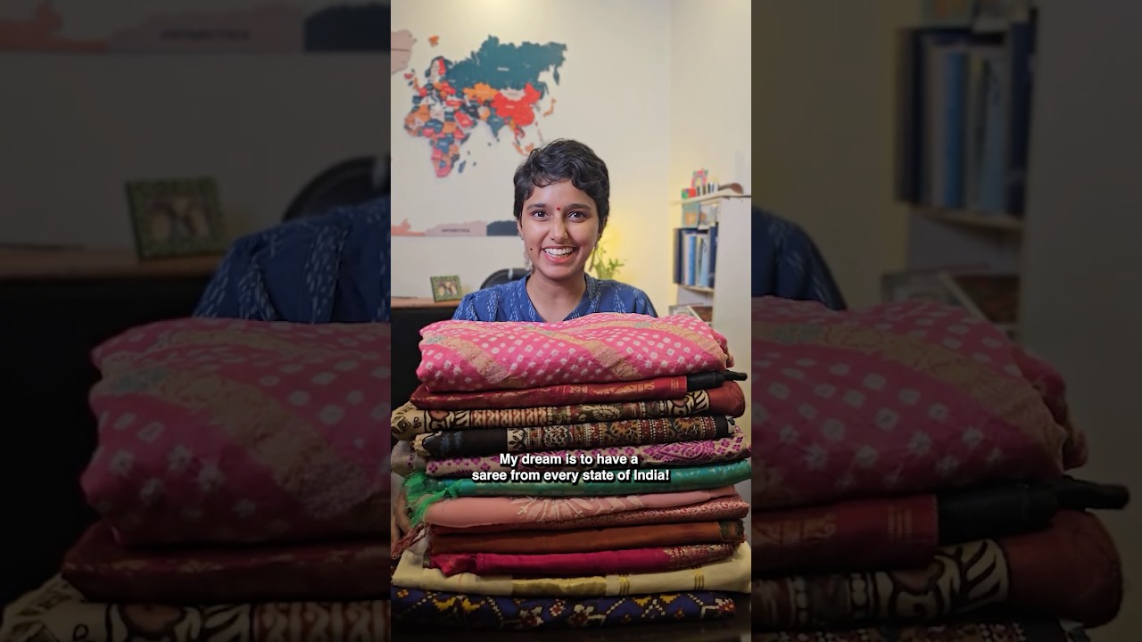 Sarees from every Indian state!😮