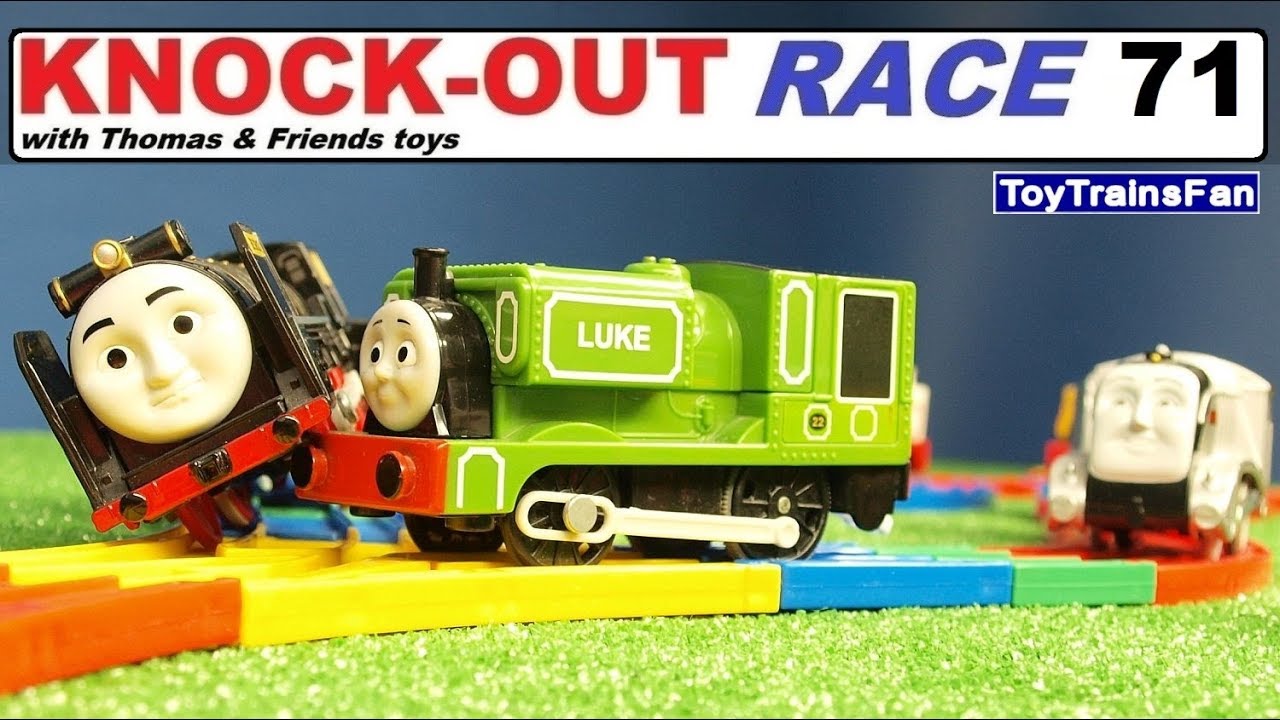 KNOCK-OUT RACE #71 Thomas & Friends - Trackmaster and Plarail toy ...