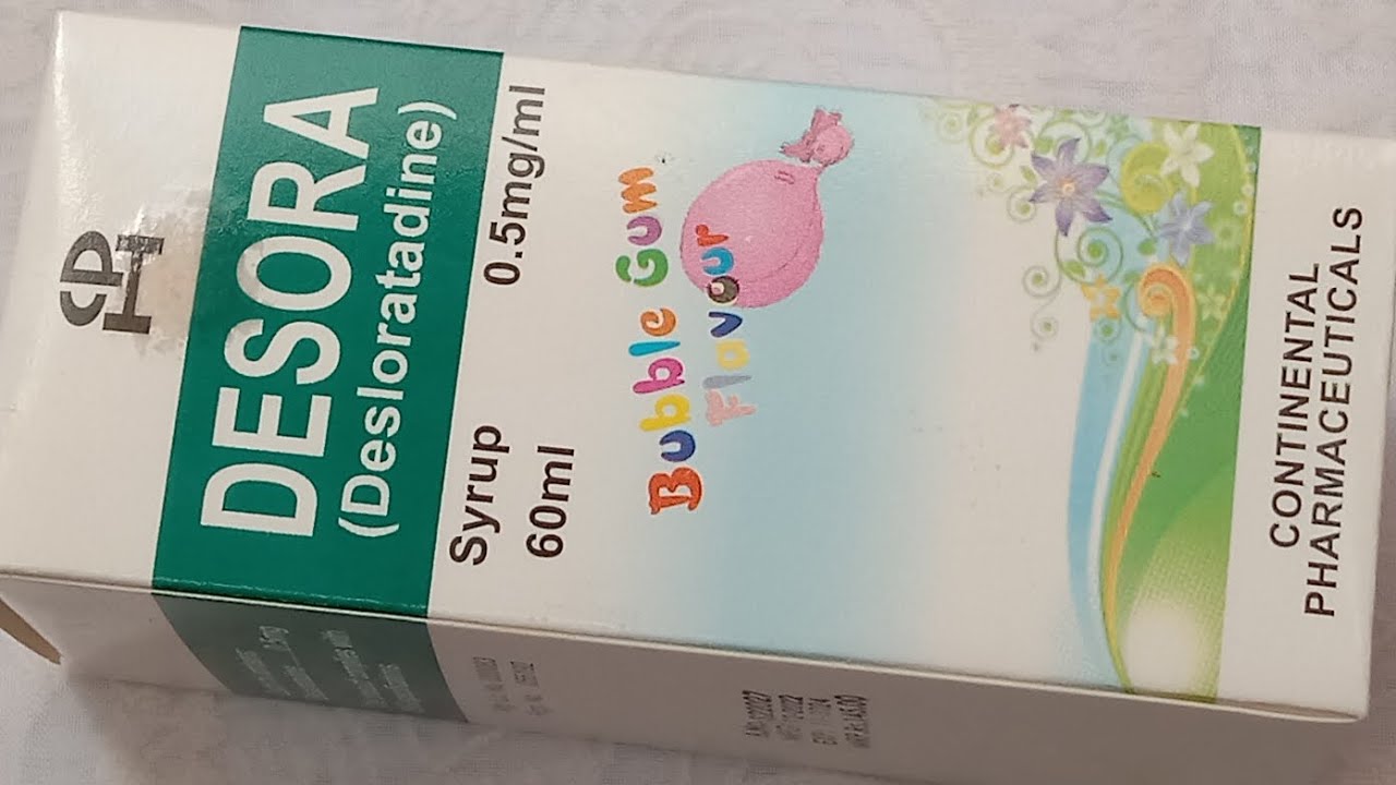 Desora(Desloratadine)desora syrup king s liye use kare/complete janne ...