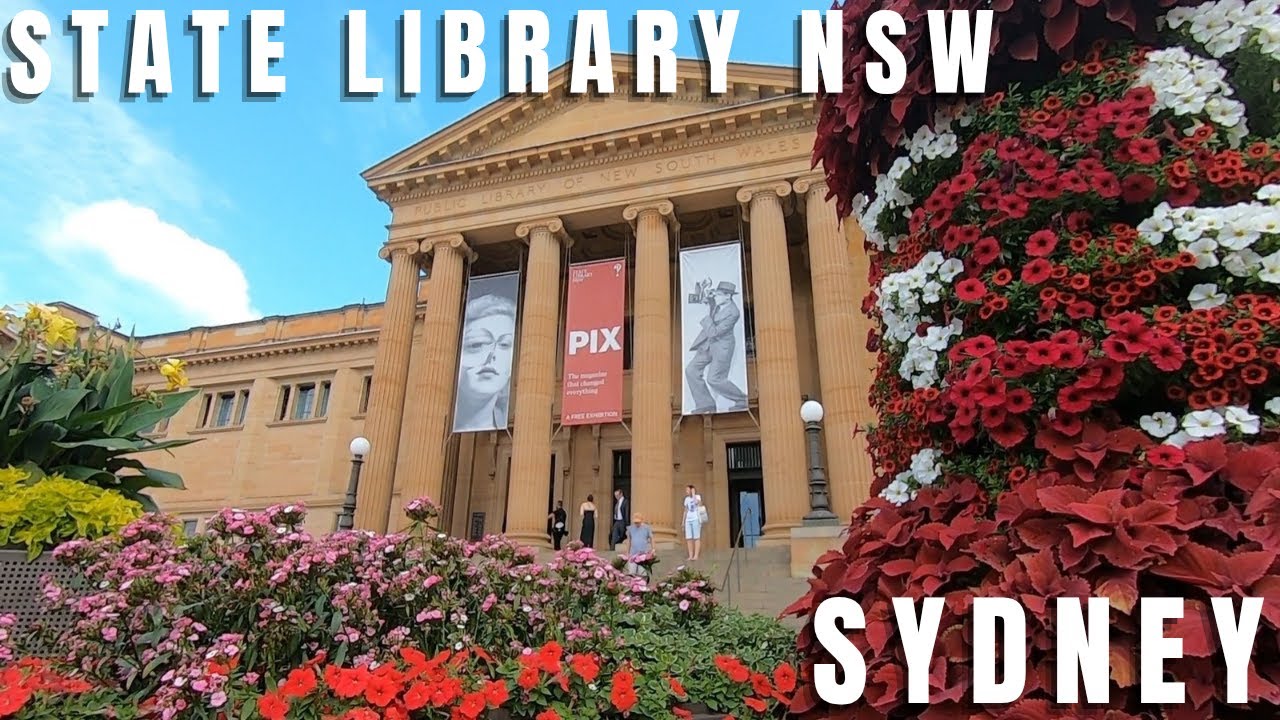 What's Inside The Oldest Library in Australia | State Library of New ...
