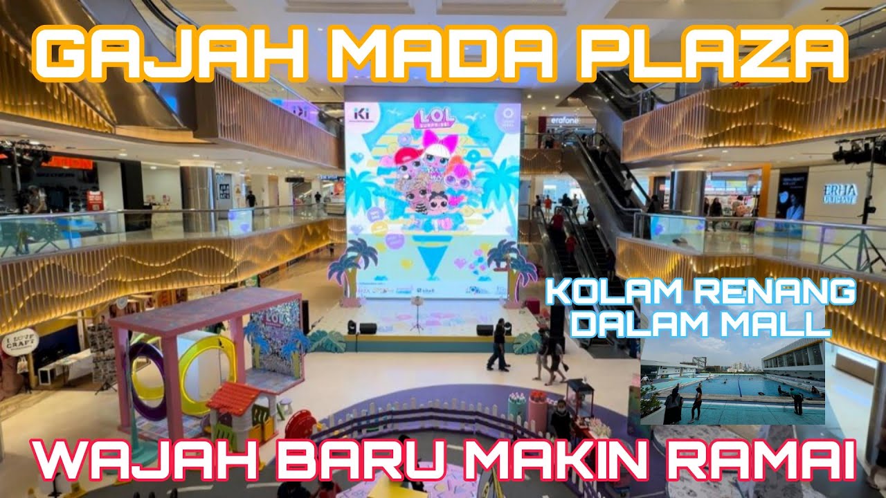 Gajah Mada Plaza 2024 | Wajah Baru Mall Tertua Kedua setelah renovasi Interior Ramai Pengunjung ...