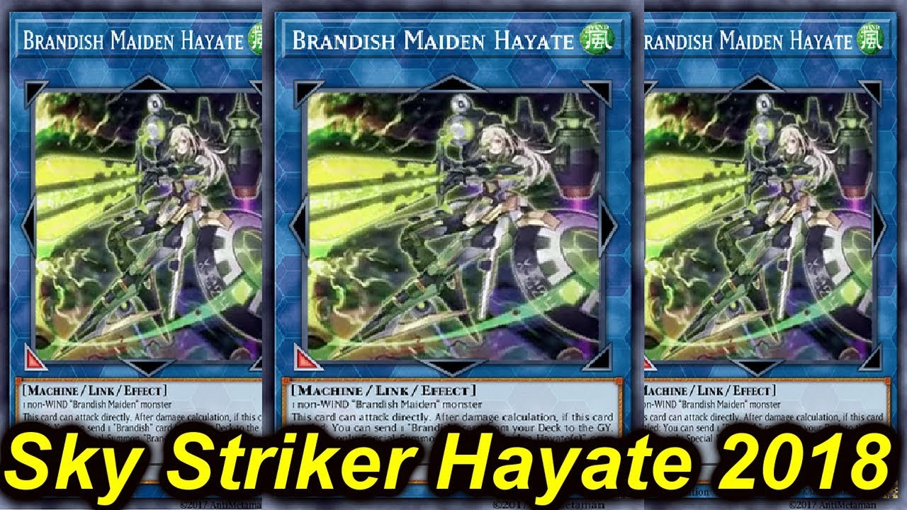 【YGOPRO】SKY STRIKER ACE HAYATE DECK 2018 - YouTube