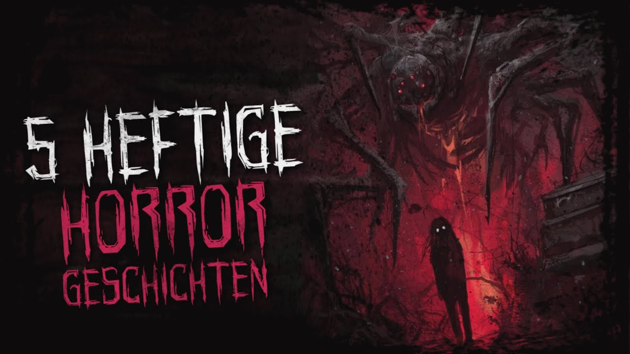 5 heftige Horror Geschichten| Creepypasta german Deutsch [Horror ...