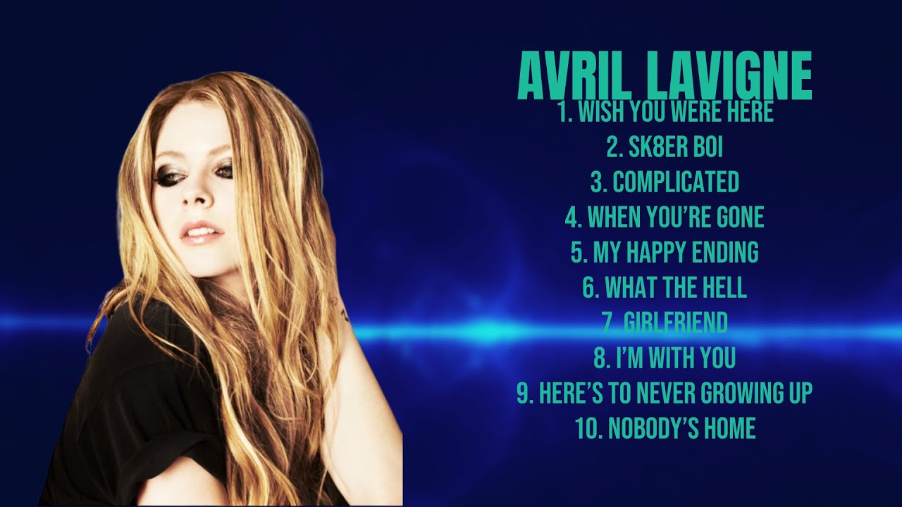Avril Lavigne-Hits that made waves in 2024-Best of the Best Collection ...