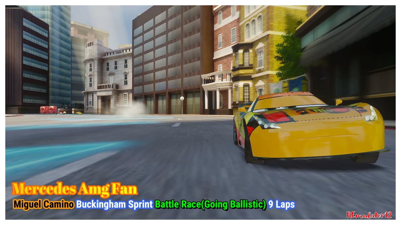 Cars 2 The Video Game | Miguel Camino - Battle Race (Going Ballistic ...
