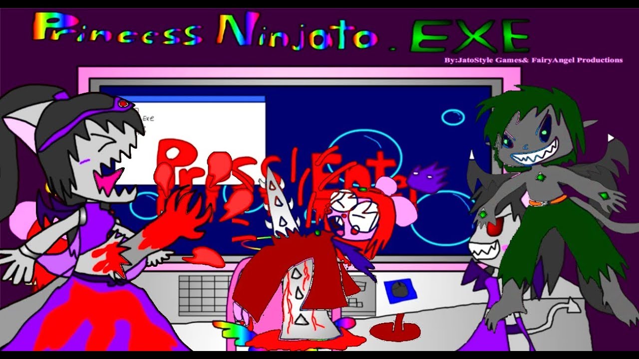 ZWEI MUSSTEN STERBEN | PRINCESS NINJATO.EXE | LET'S PLAY INDIE HORROR ...