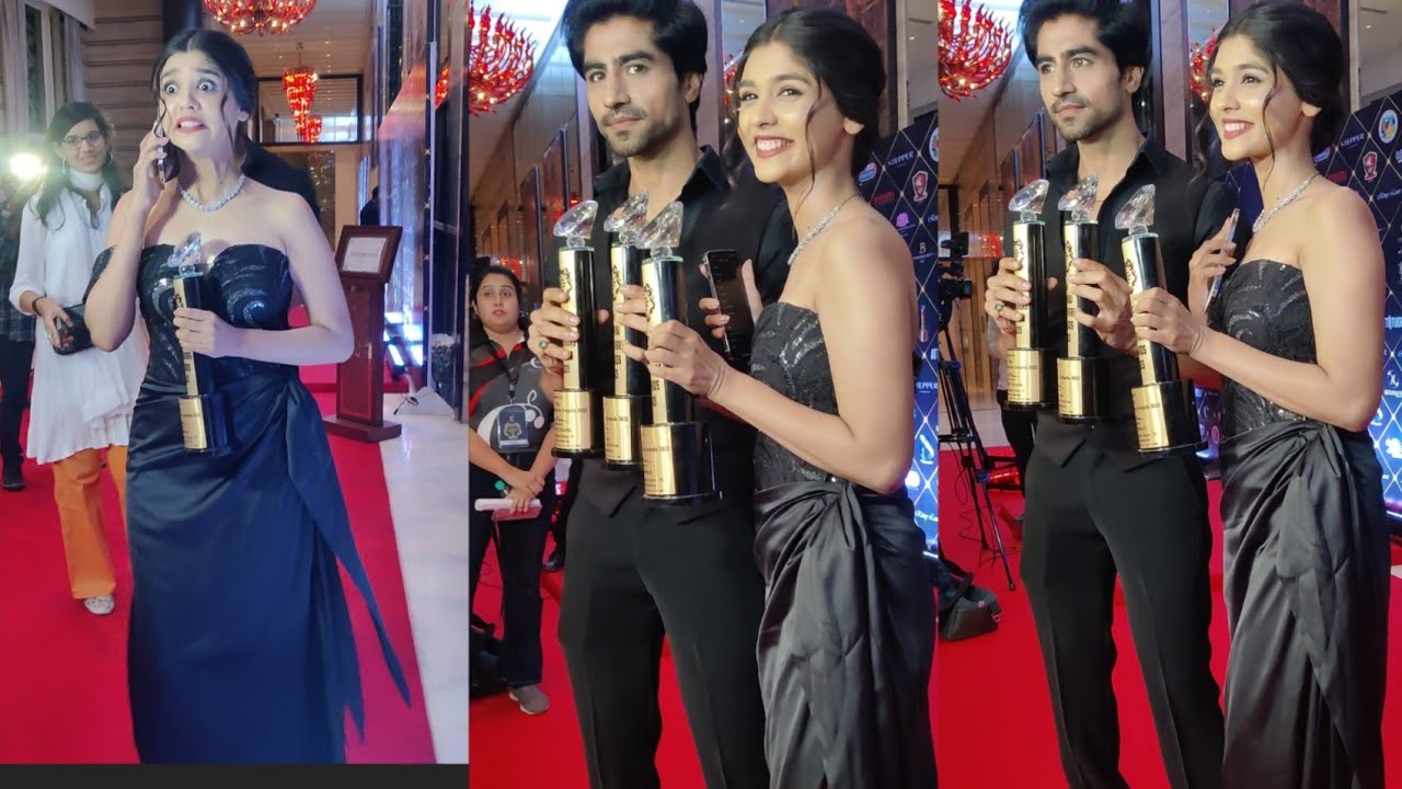 Congratulations 👏 Pranali Rathod Harshad Chopda Getting Award At The ...