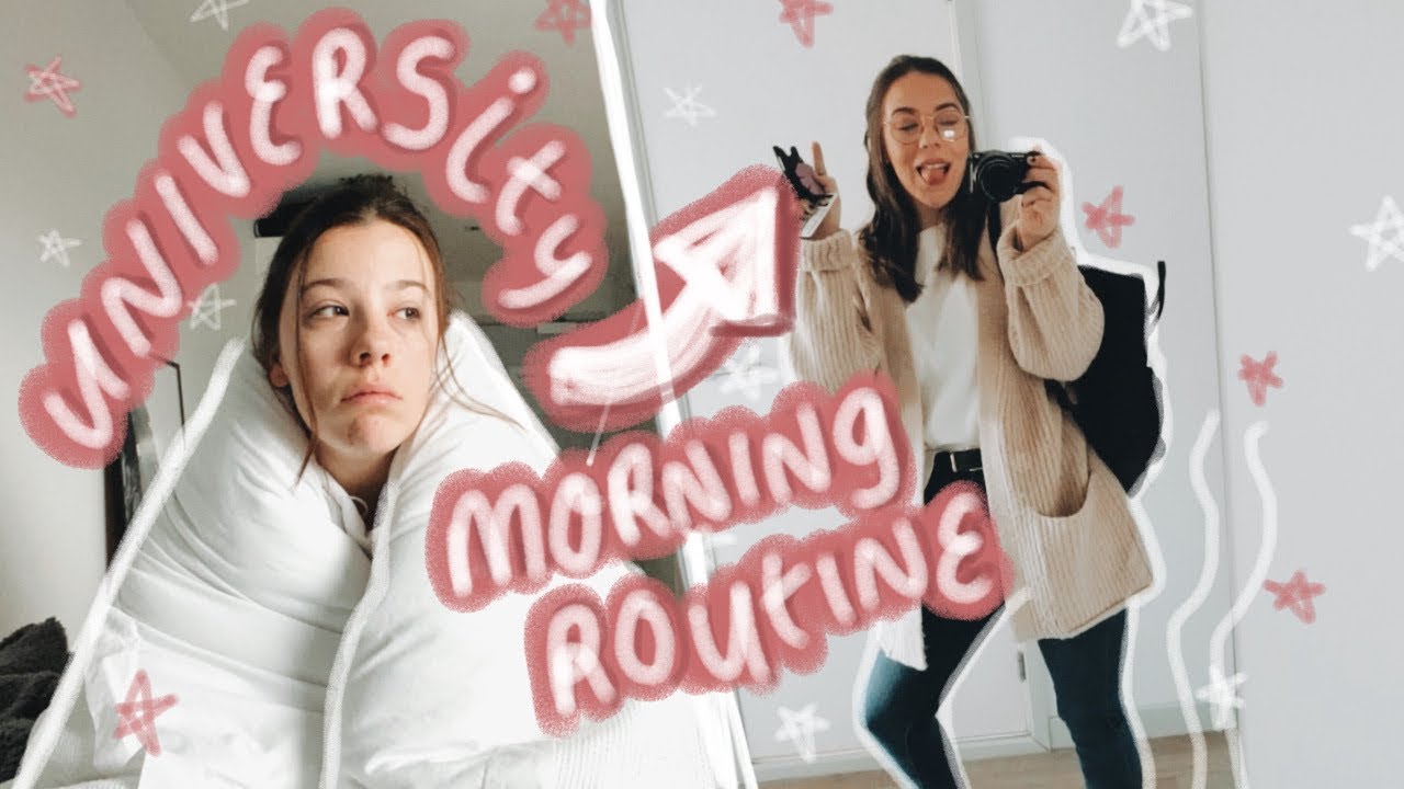 realistic UNIVERSITY morning routine (FIRST YEAR) - YouTube