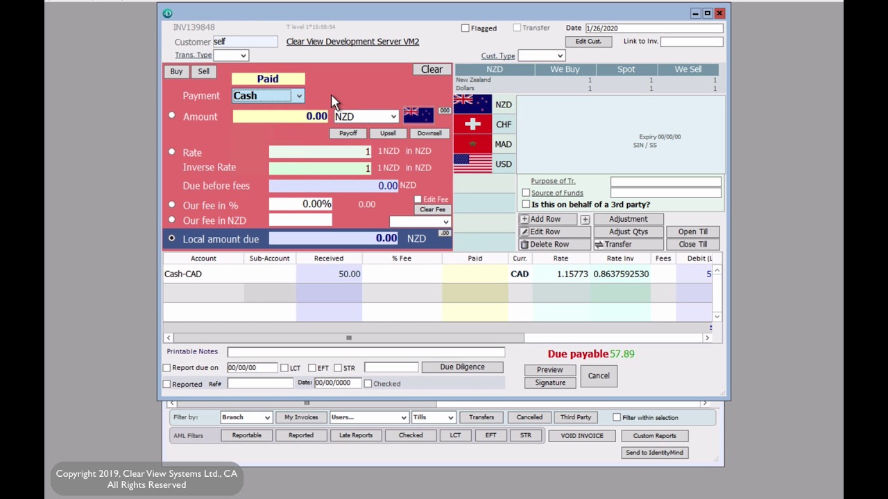 How to adjust Shortages and Overages of Cash in CurrencyXChanger | CXR ...