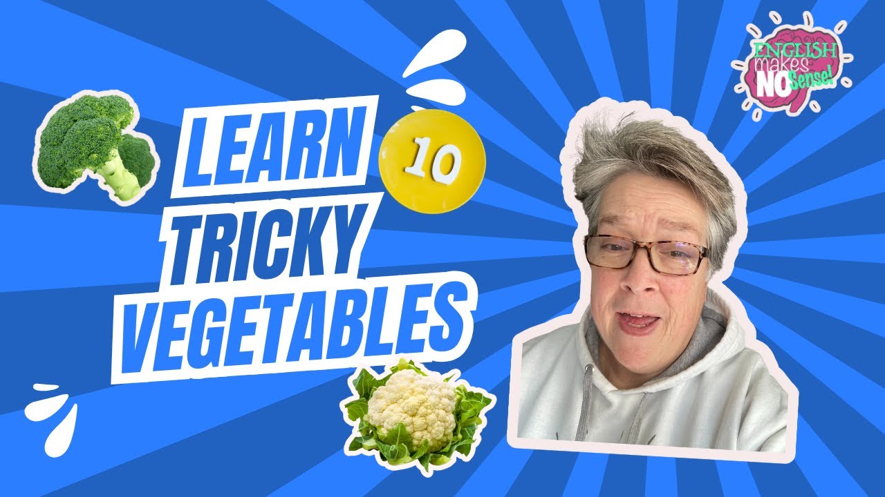 Master Pronunciation of Vegetables in English | ESL Lesson for ...