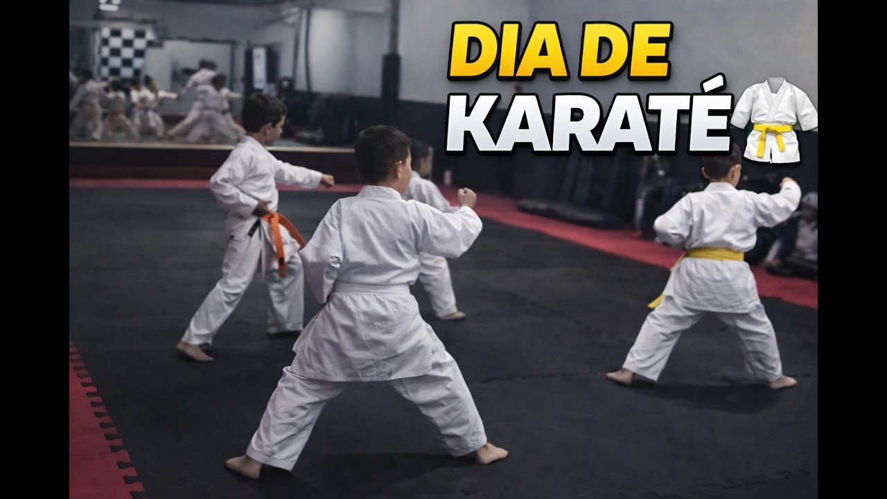 Vlog Levando meu filho para o karatê 💙 - YouTube