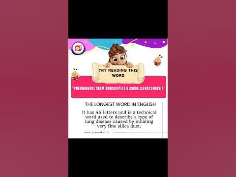 Unraveling the mystery of the longest word in English! - YouTube