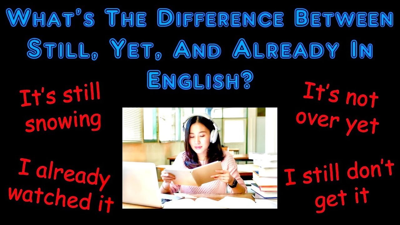 What s The Difference Between Still Yet And Already In English YouTube what-s-the-difference-between-still-yet-and-already-in-english-youtube