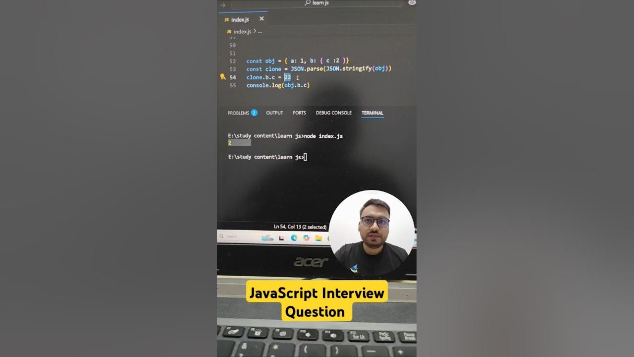 JavaScript Interview Question | React Interview Question | Frontend interview Questions # ...