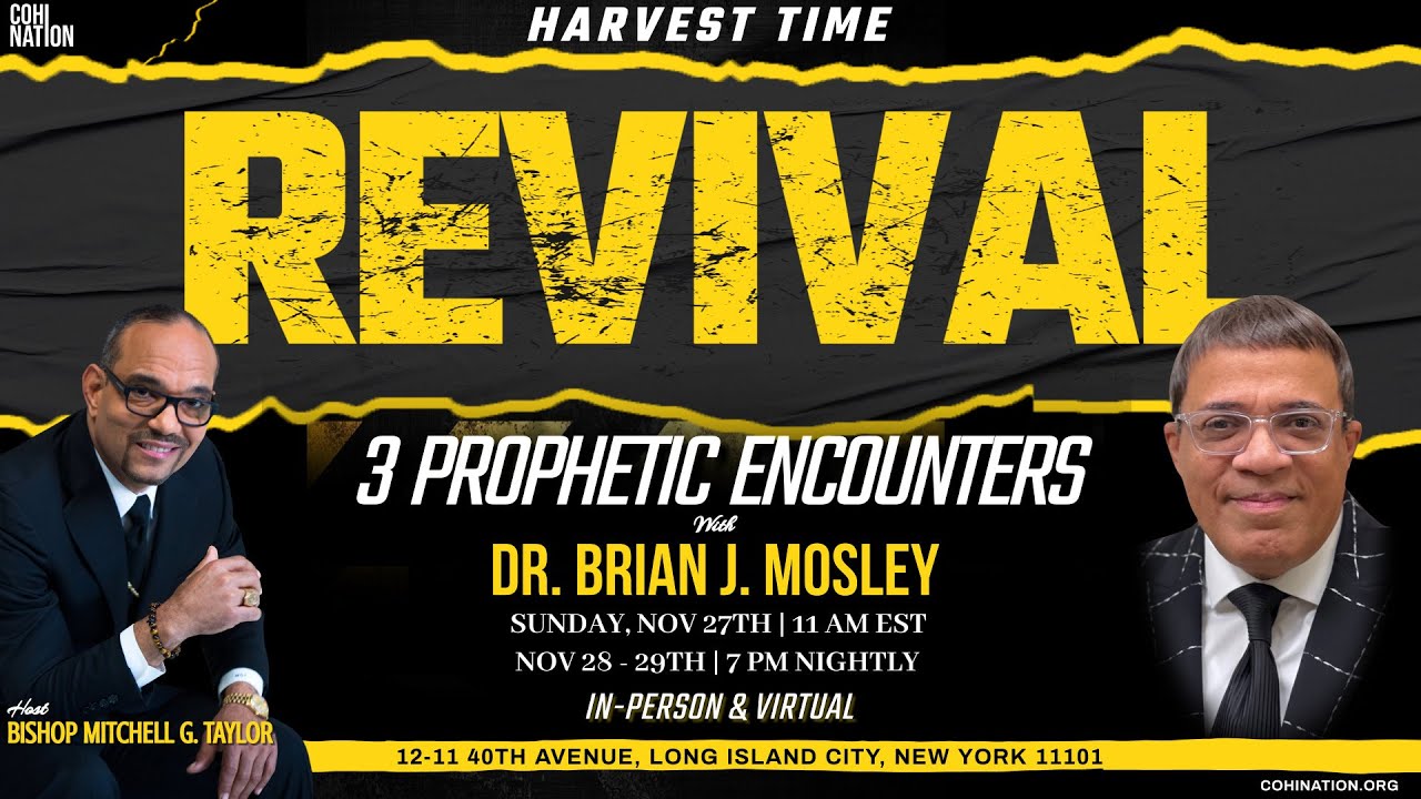 Harvest Time Revival with Dr. Brian J. Mosley - YouTube