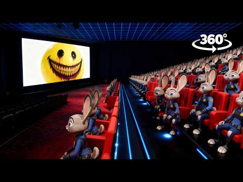 Verity Takes Over the Zootopia 2 Cinema! | Black Room | 360° VR 4K