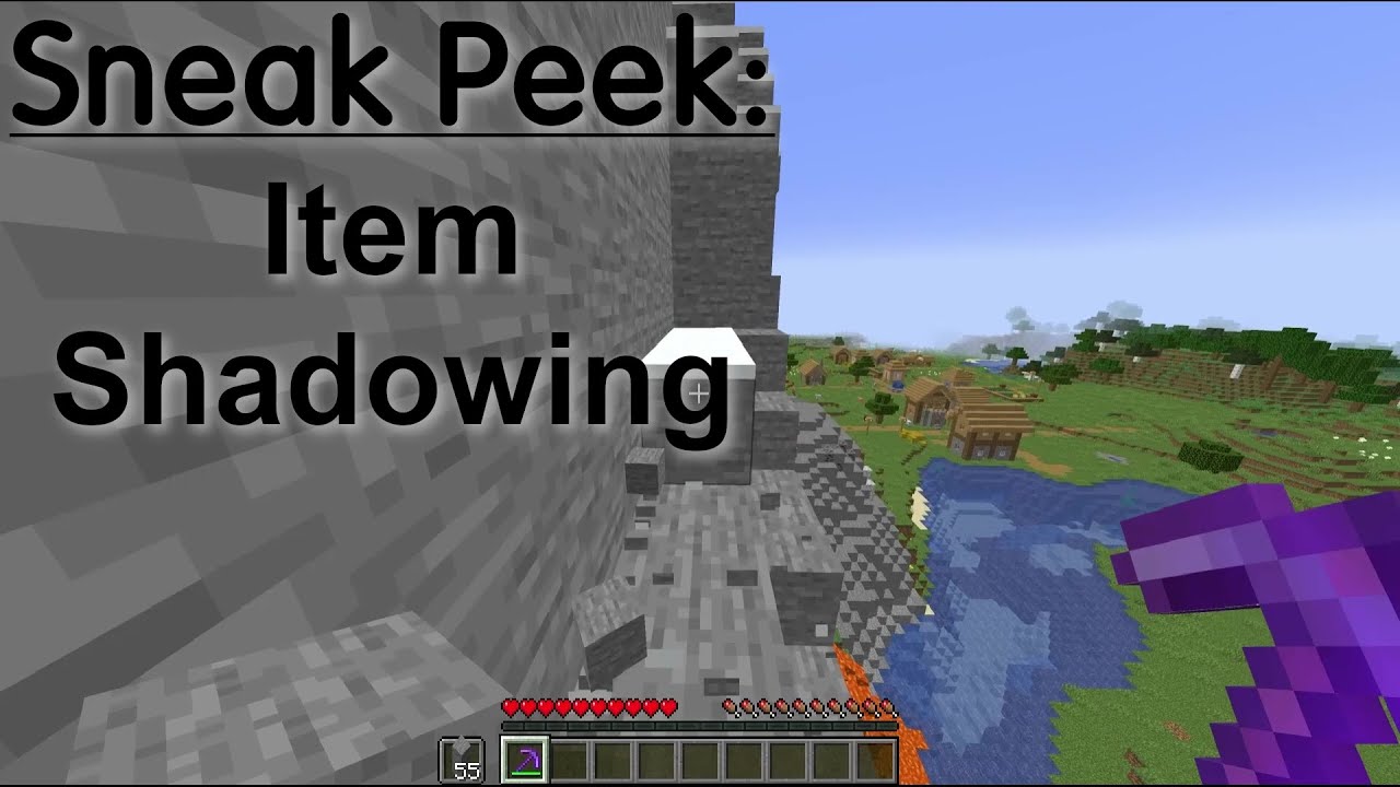 Item Shadowing [Sneak Peek] - Vanilla Minecraft 1.12-1.17.1 [/dev/null ...
