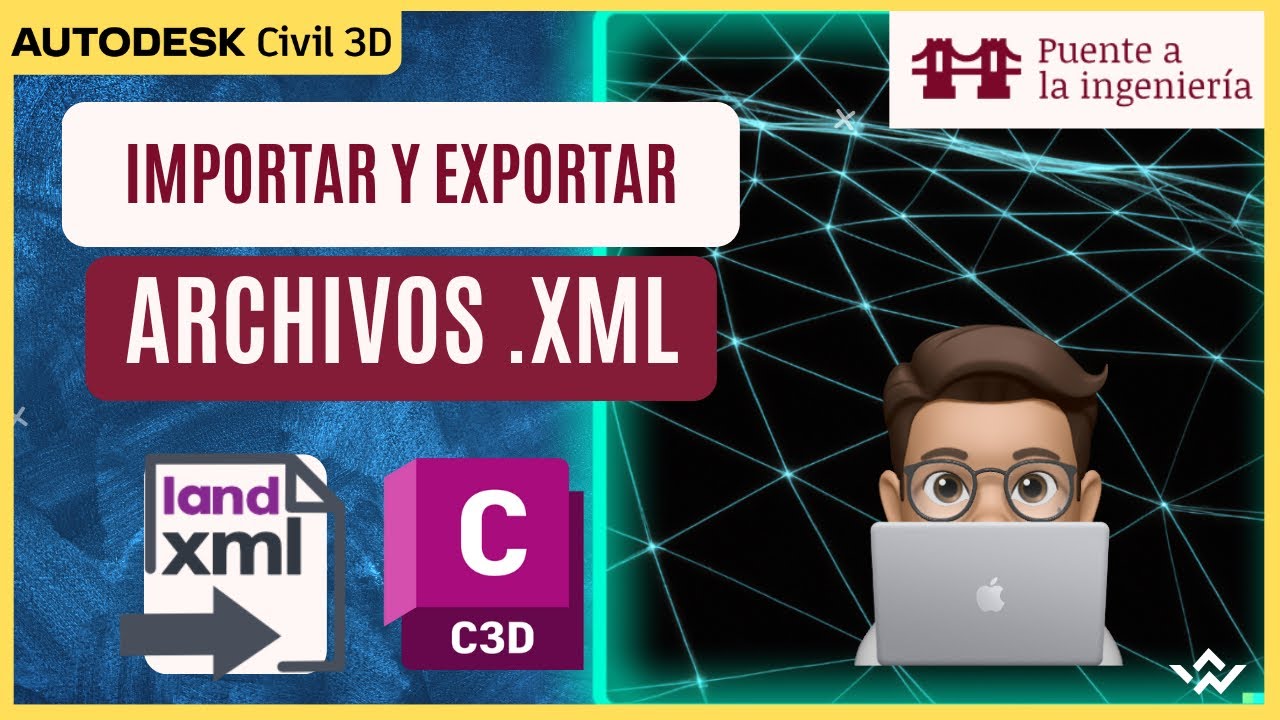☑️Cómo IMPORTAR y EXPORTAR superficies en .Land XML |Guía básica | CIVIL3D |2023 - YouTube