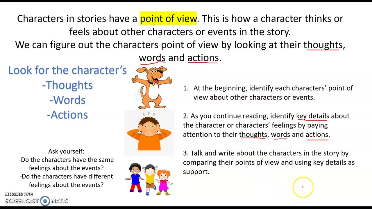 2nd Grade-Point of View Intro - YouTube