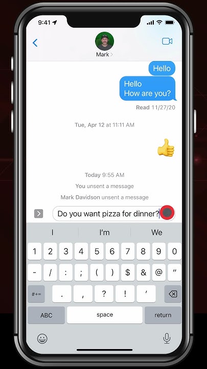 MacMost #Shorts – Undo Send and Edit Messages - YouTube