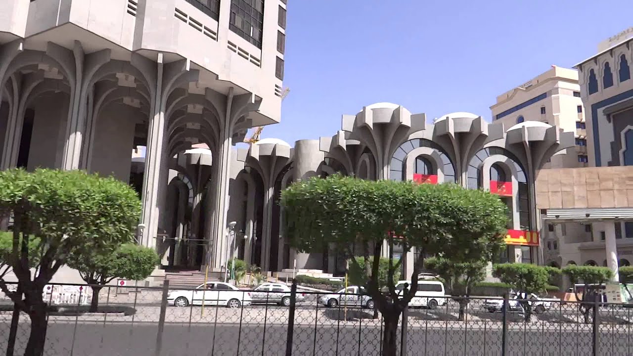 Roads and AL BAiK Building of Medina 6 April 2013 Saudi Arabia - YouTube