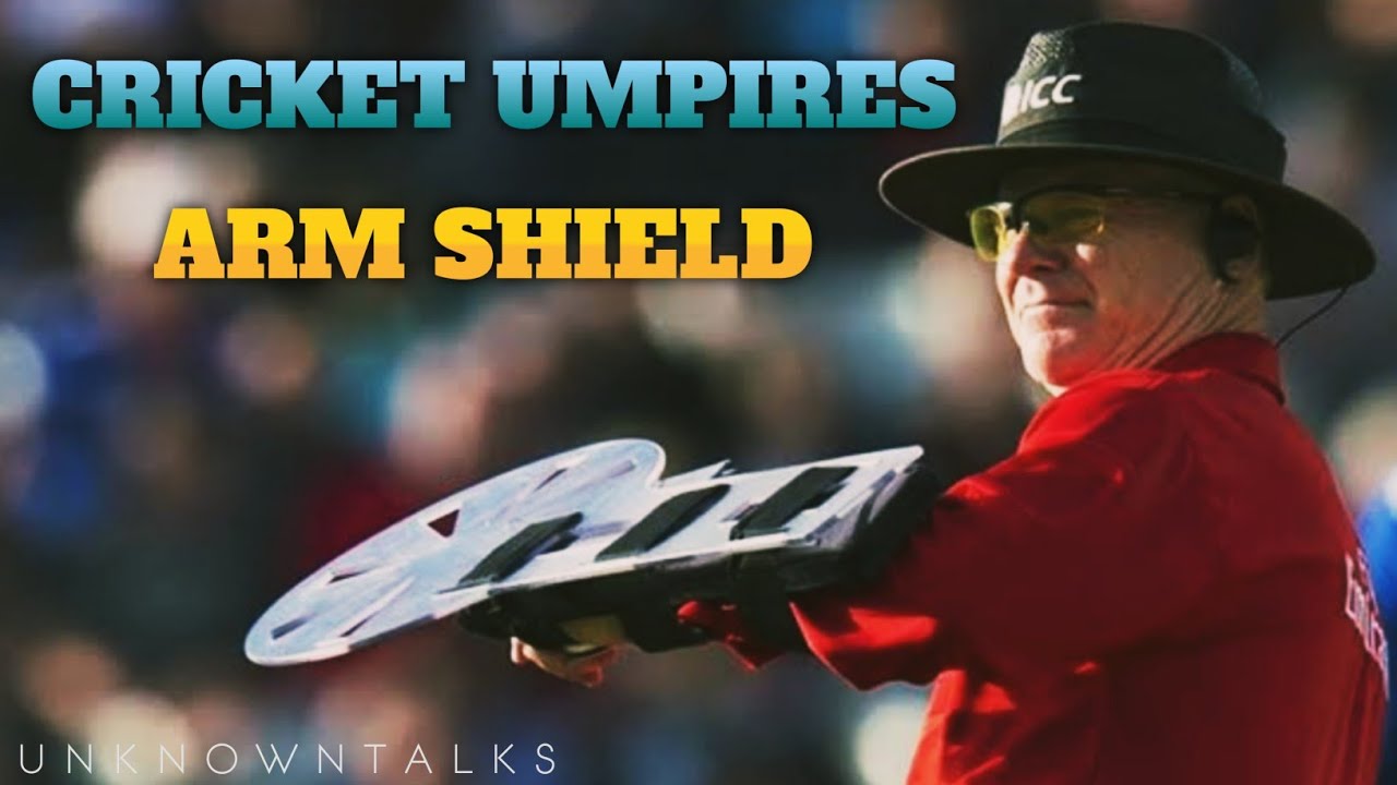Cricket Umpire Arm Shield || UNKNOWNTALKS || #Shorts - YouTube