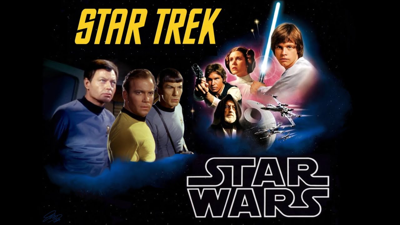 Star Trek: The Original Series (1st Season) intro with Star Wars: A New ...