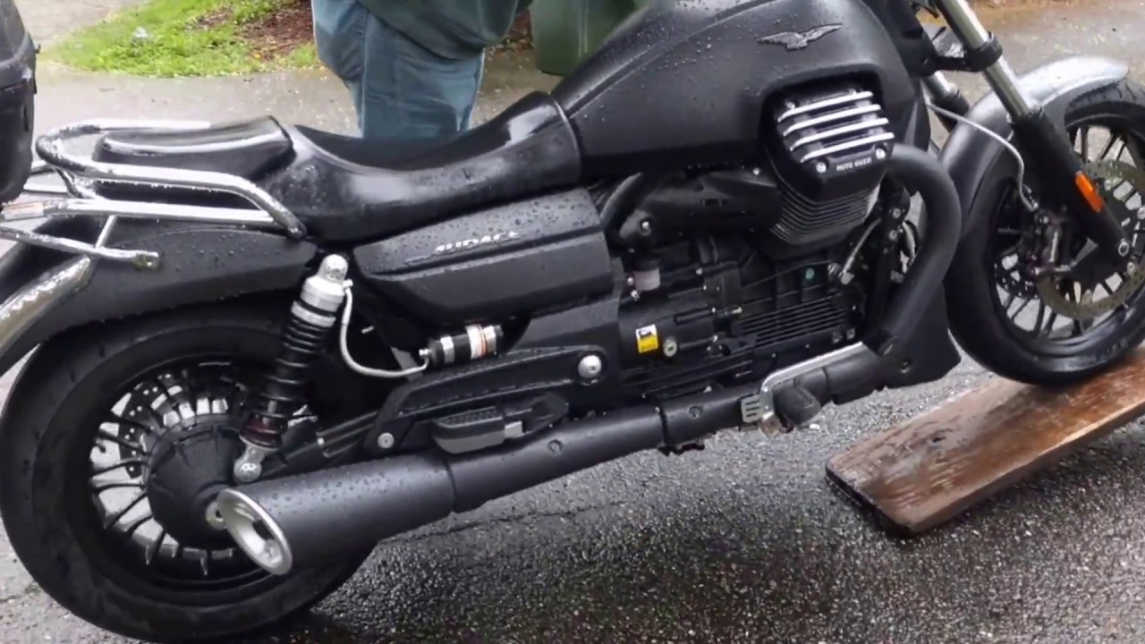 Moto Guzzi Audace 1400 motorcycle delivery - YouTube