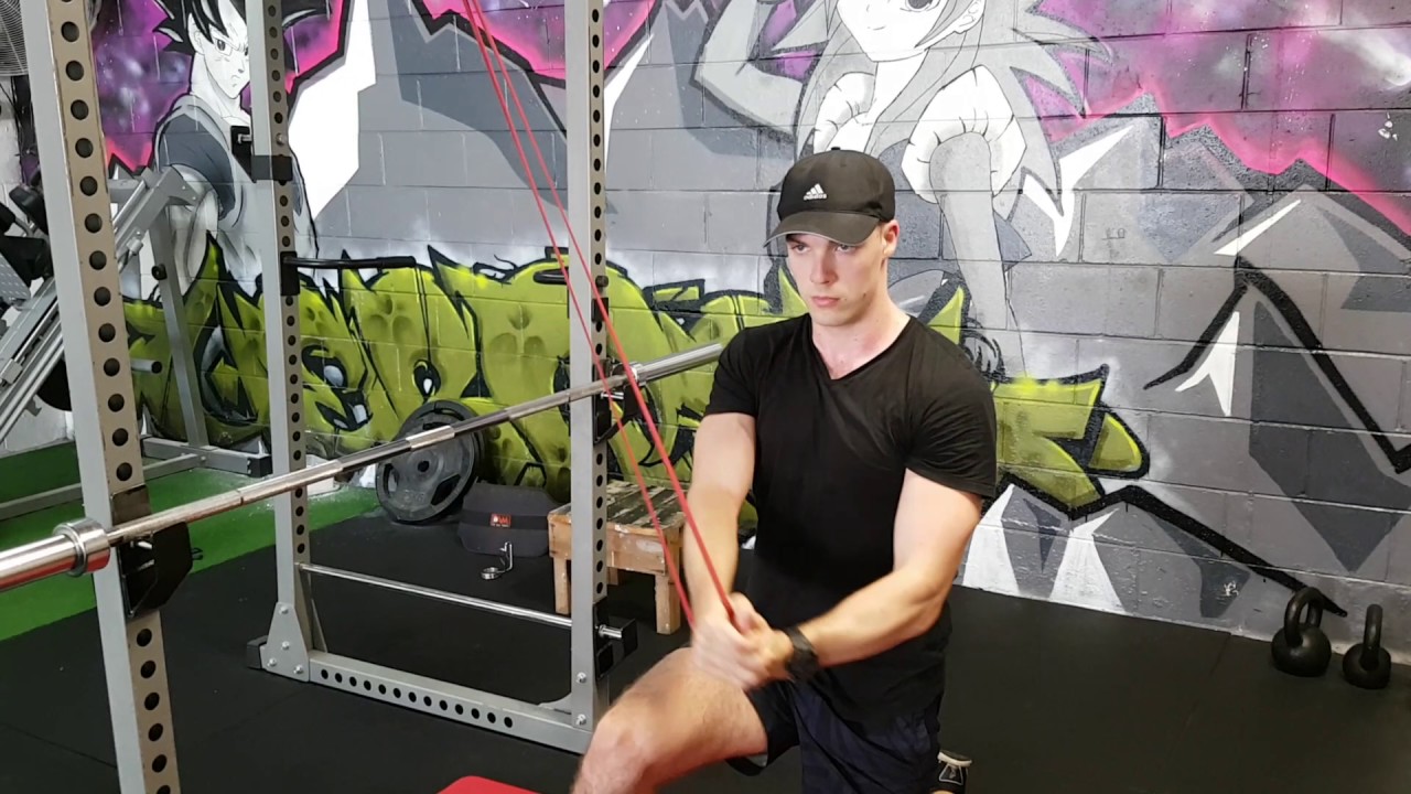 Resistance Band Wood Chops - YouTube